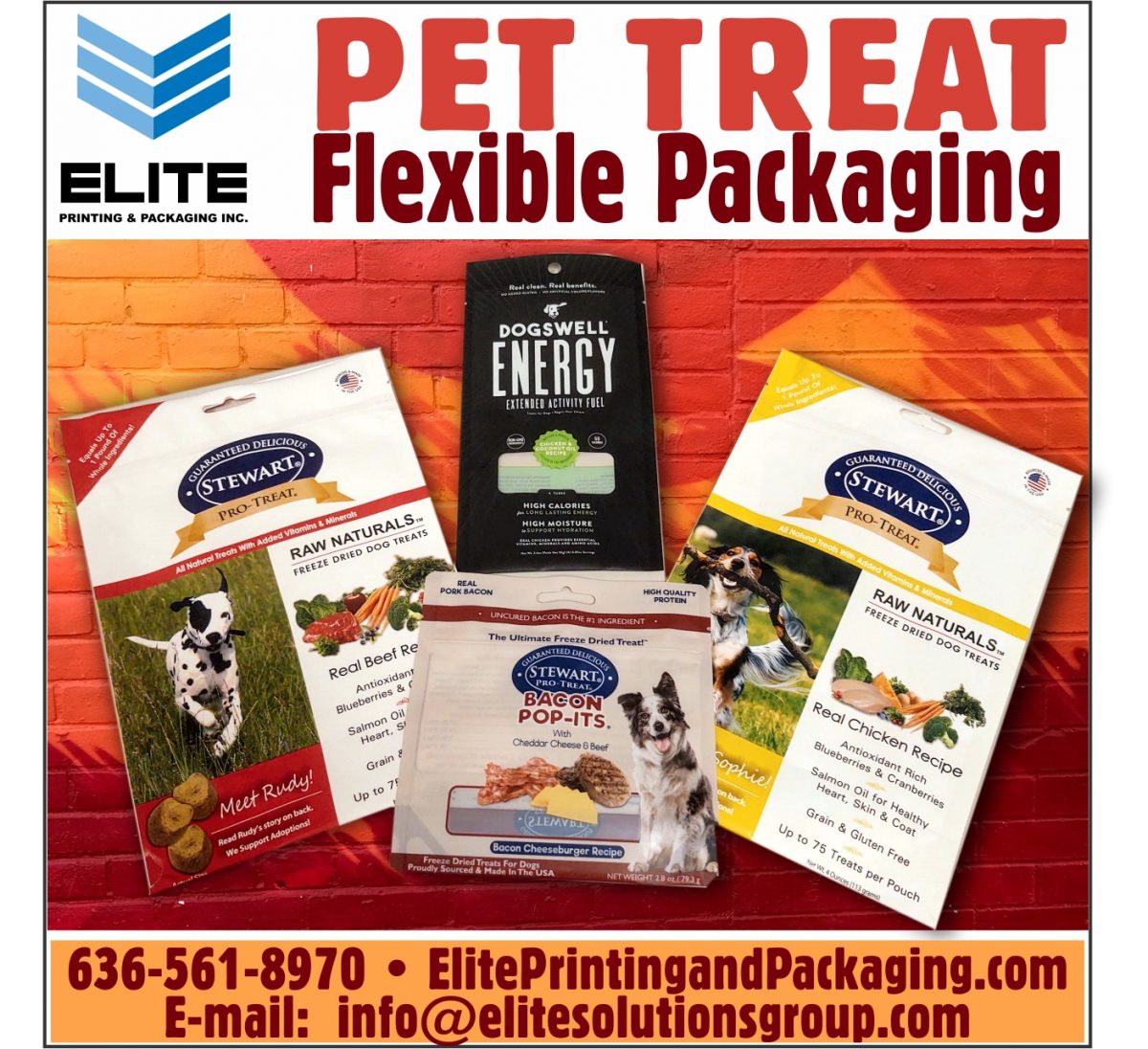 Flexible Bags & Pouches - Elite Printing & Packaging